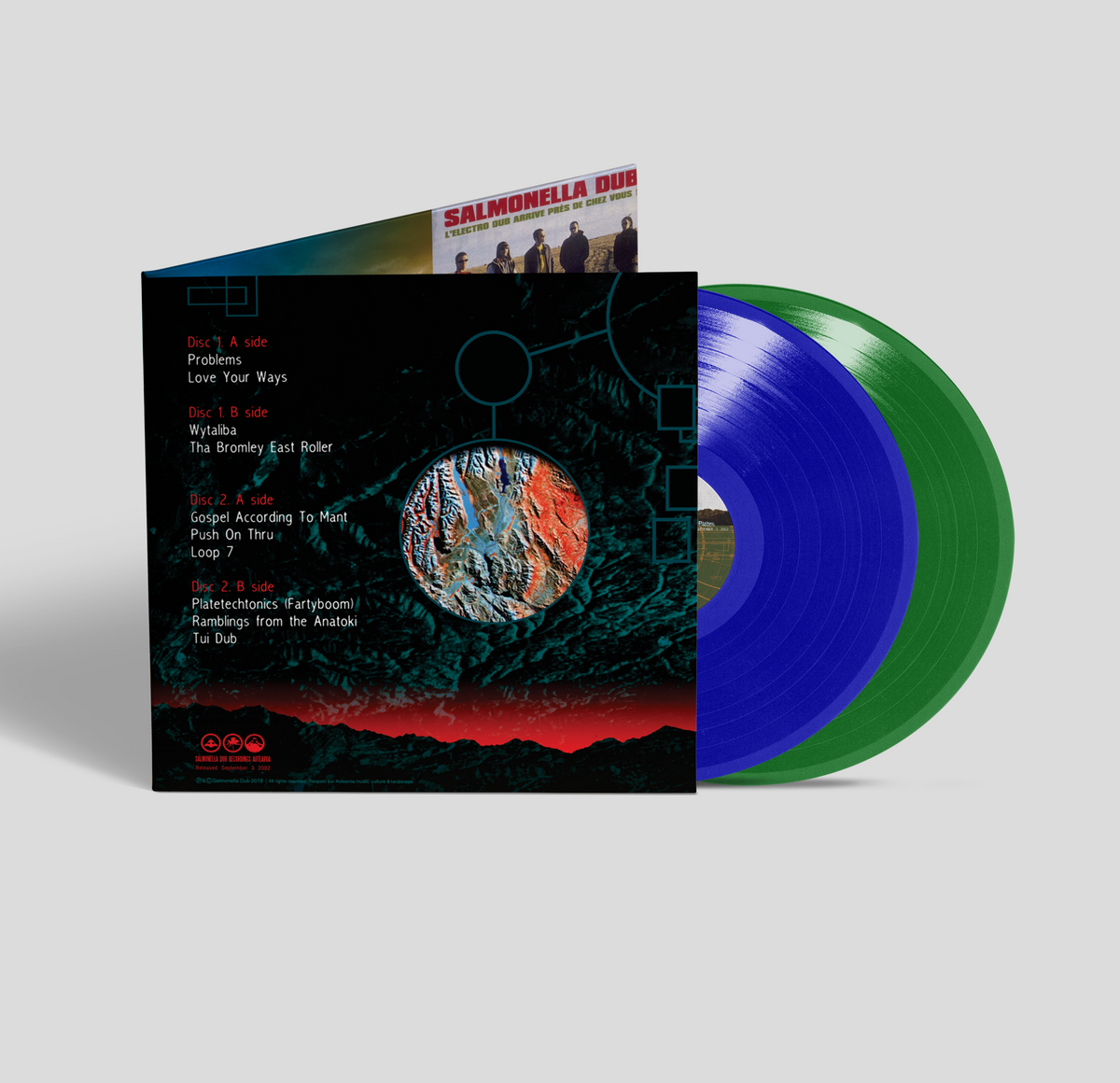 Salmonella Dub - Inside The Dub Plates (2LP) – Holiday Records